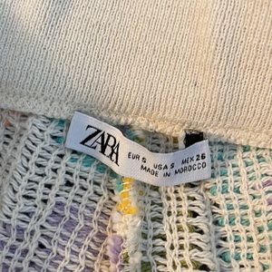 Zara | Pants & Jumpsuits | New S Zara Crochet Pants Flare Blogger Fave ...